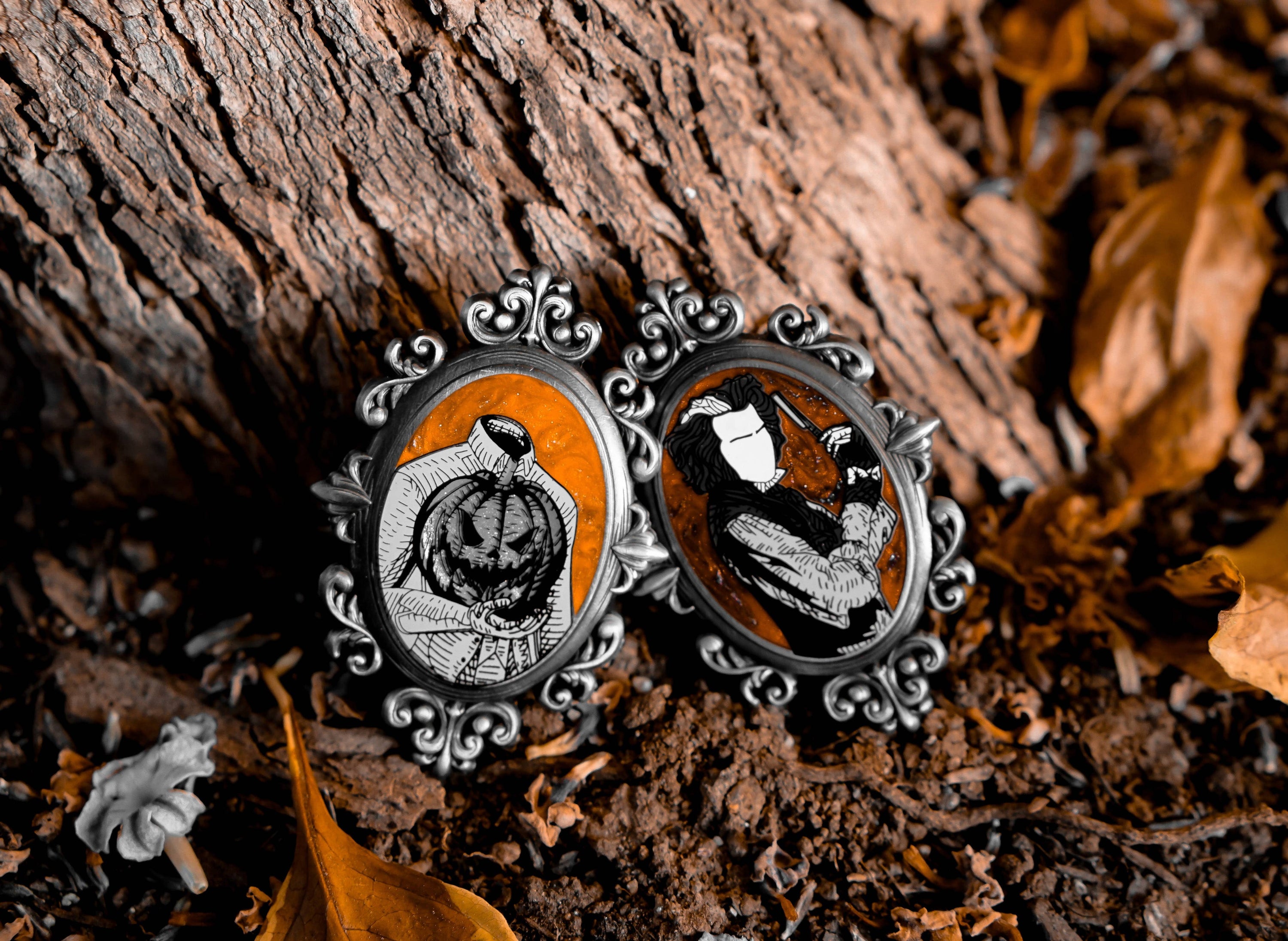 Headless Horseman Pin - Cast a Stone