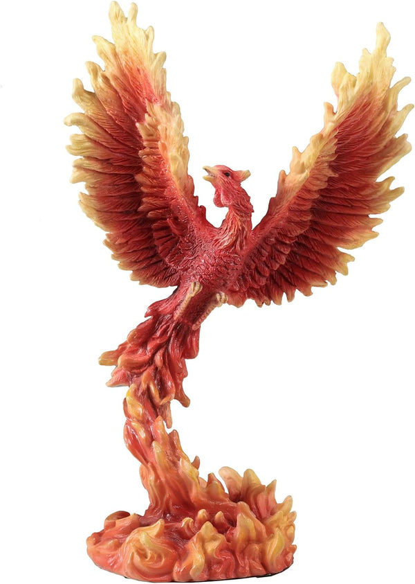 Phoenix Rising Statue - Cast a Stone