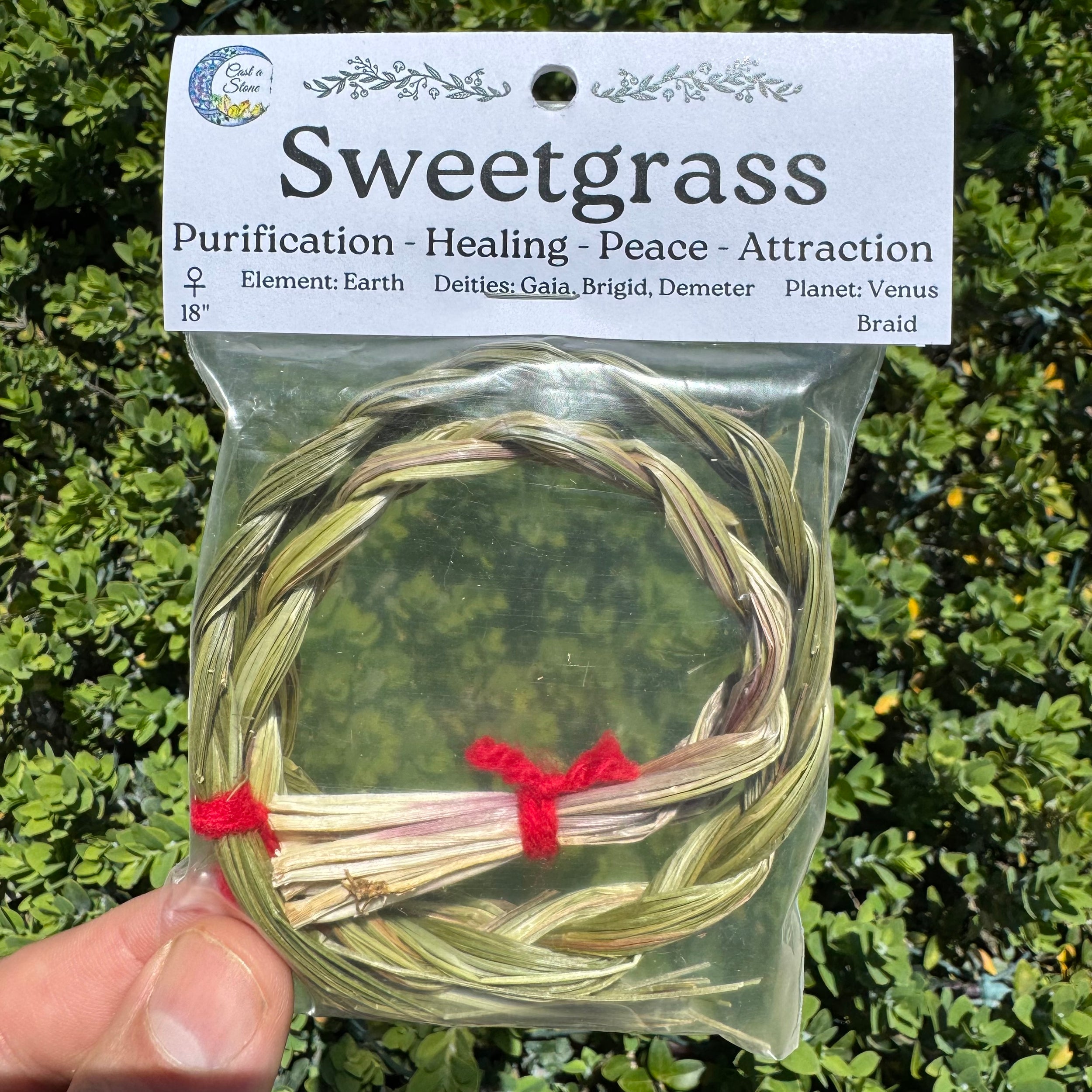 Home / Products / Sweetgrass Braid 18" smudge