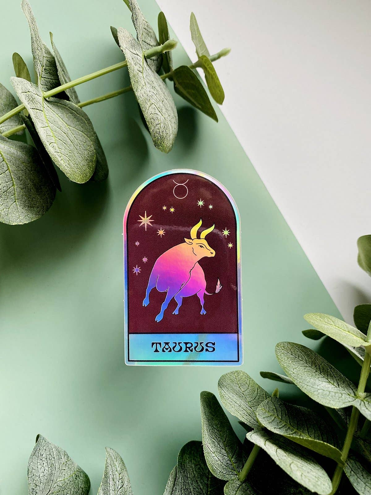 Taurus Zodiac Sticker - Cast a Stone