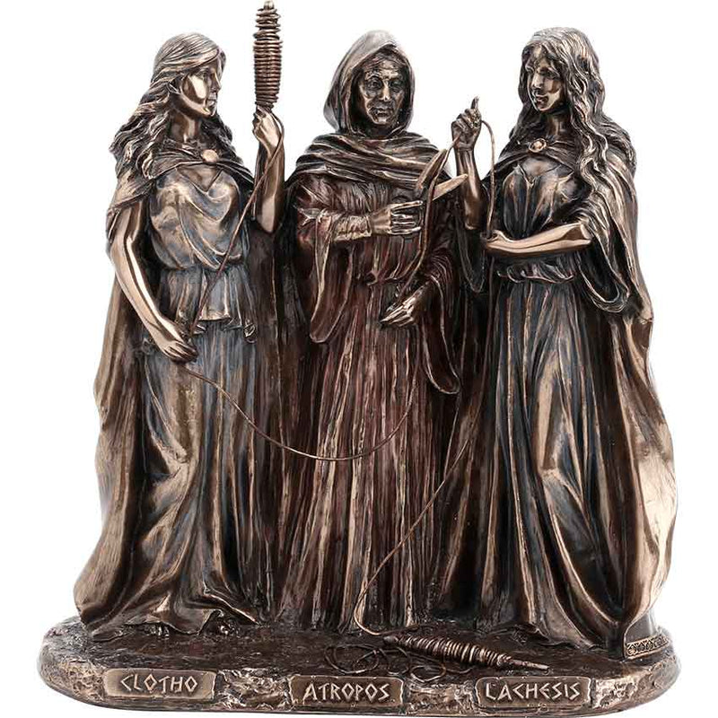 The Three Fates Of Destiny Statue - Cast a Stone