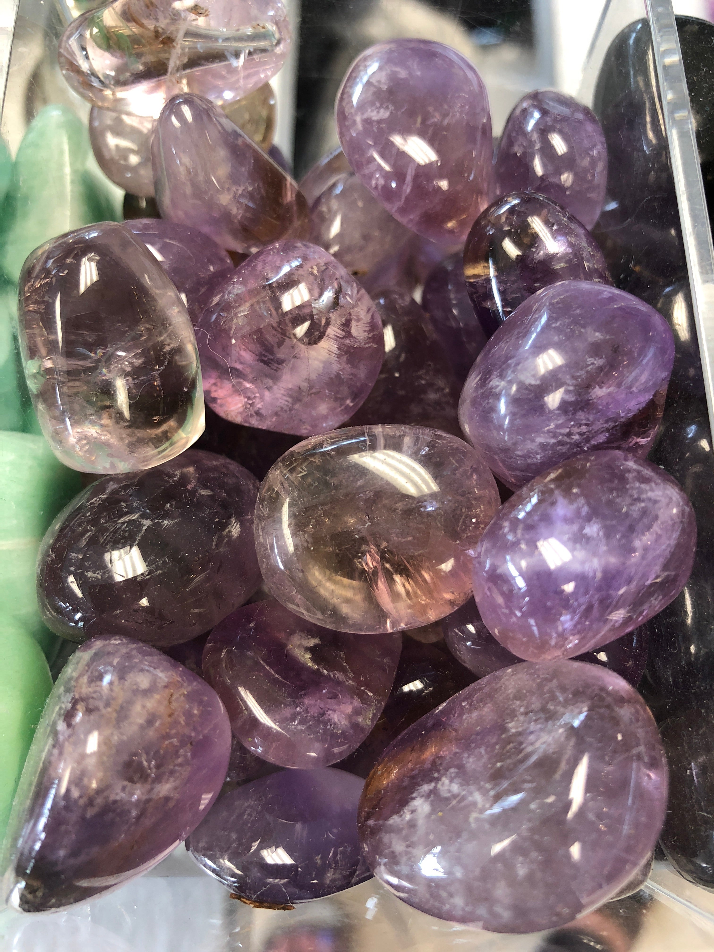Ametrine Tumbled Gemstone - Cast a Stone