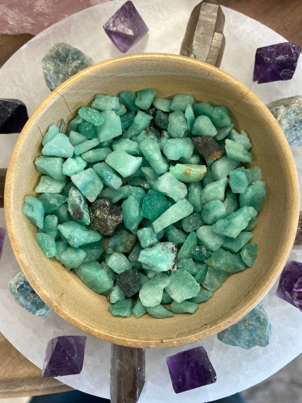 Colombian Emerald Chip - Cast a Stone