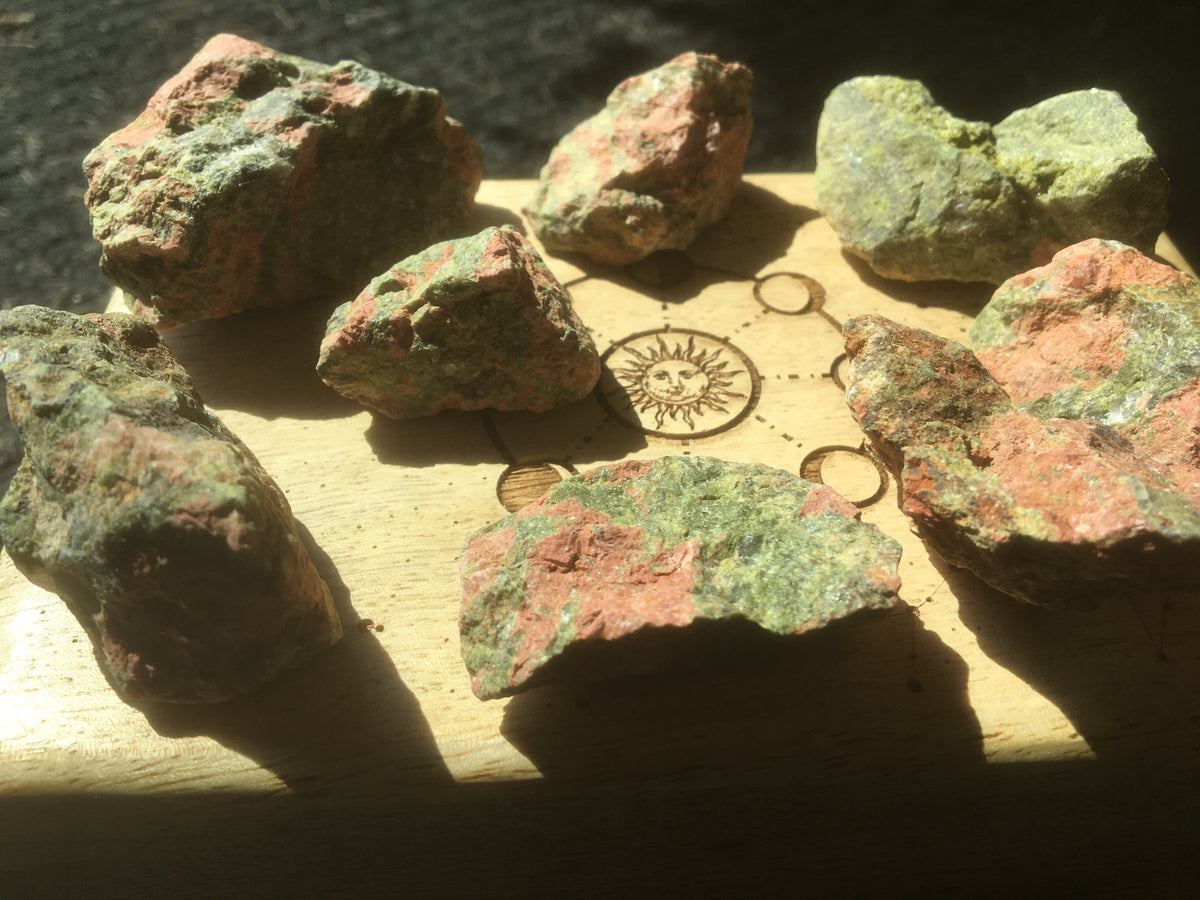 Unakite Natural Gemstone - Cast a Stone