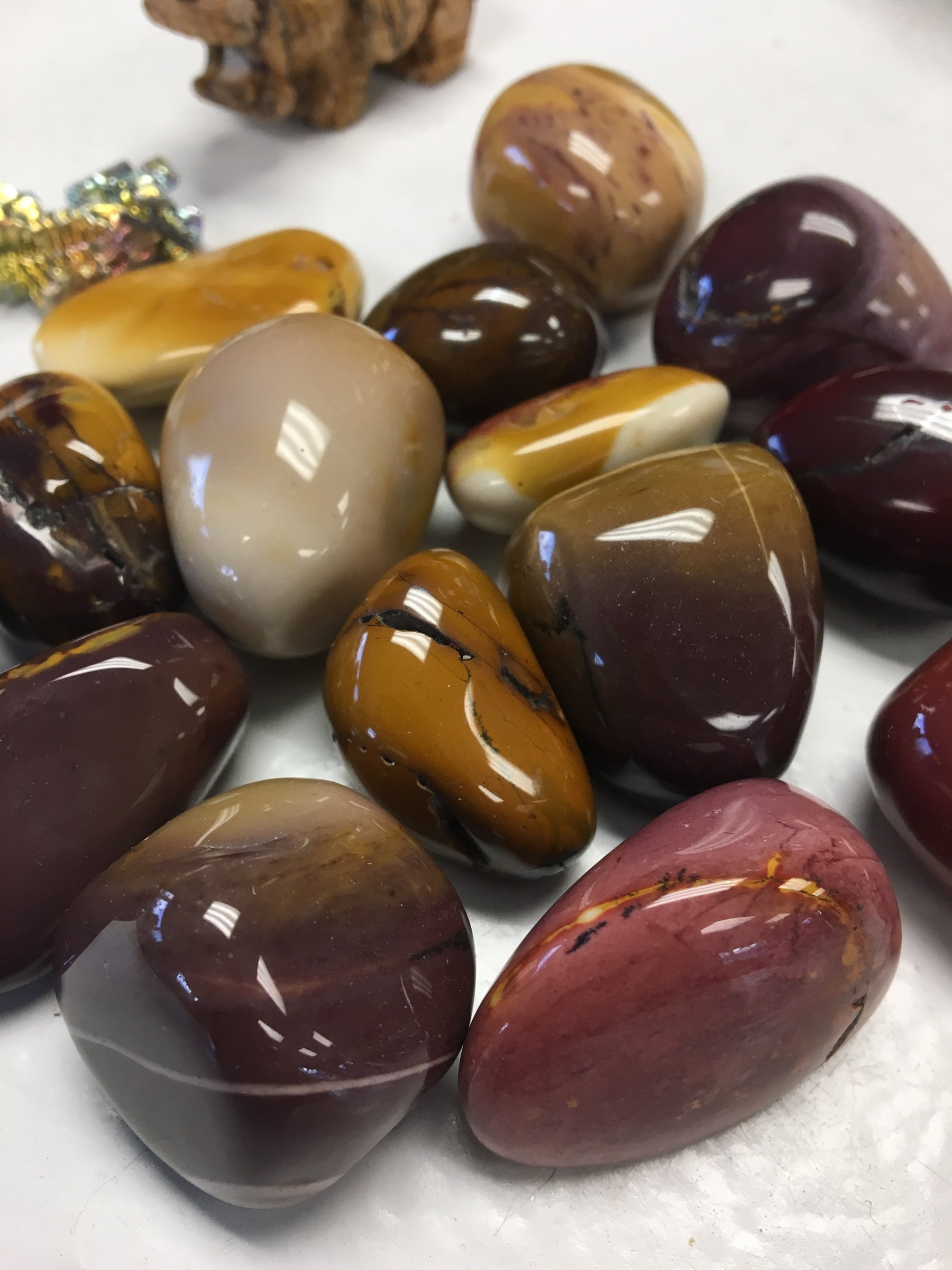 Mookaite Tumbled Gemstone - Cast a Stone